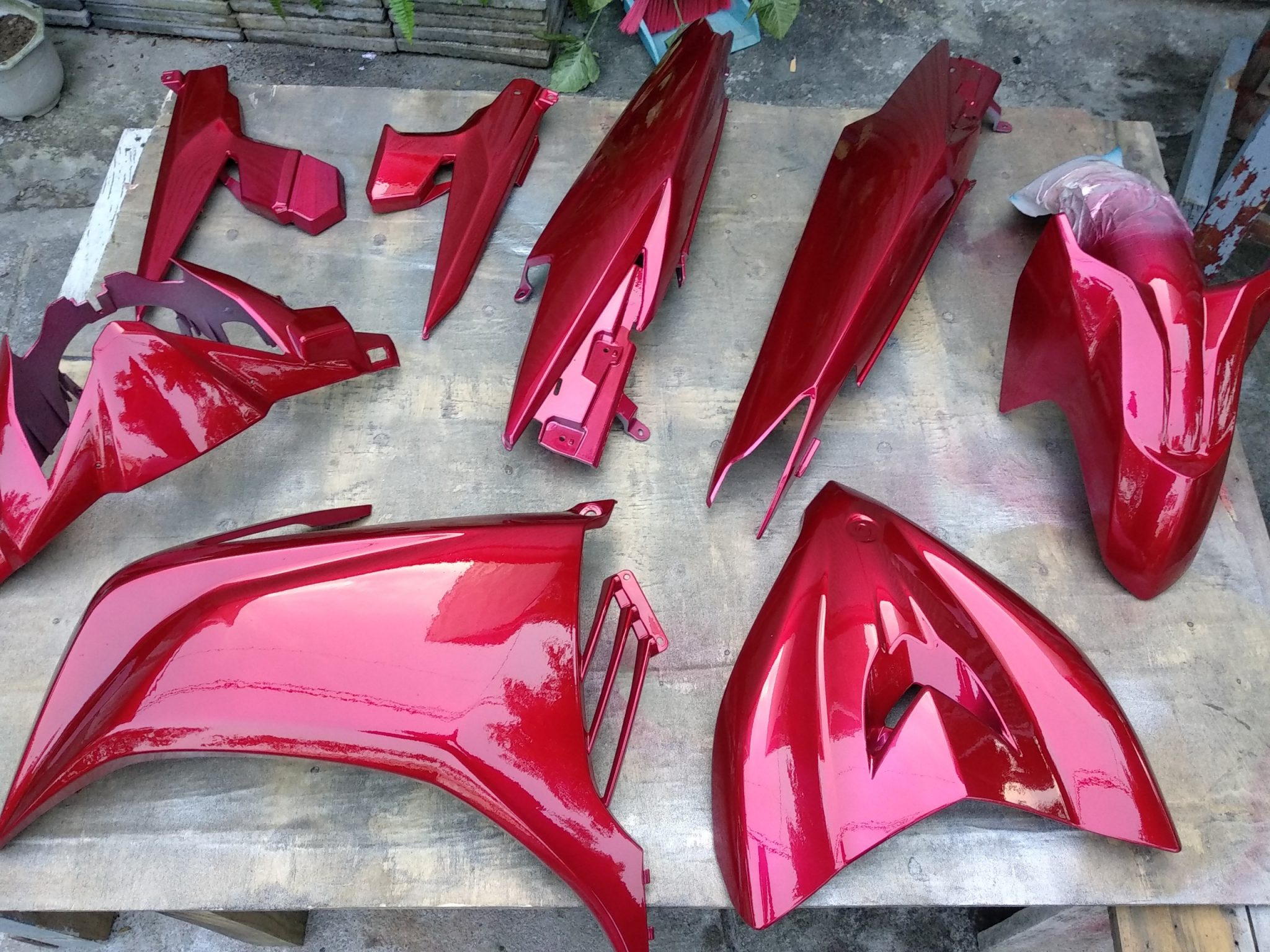Y138* Brilliant Red Yamaha - Samurai Paint Philippines